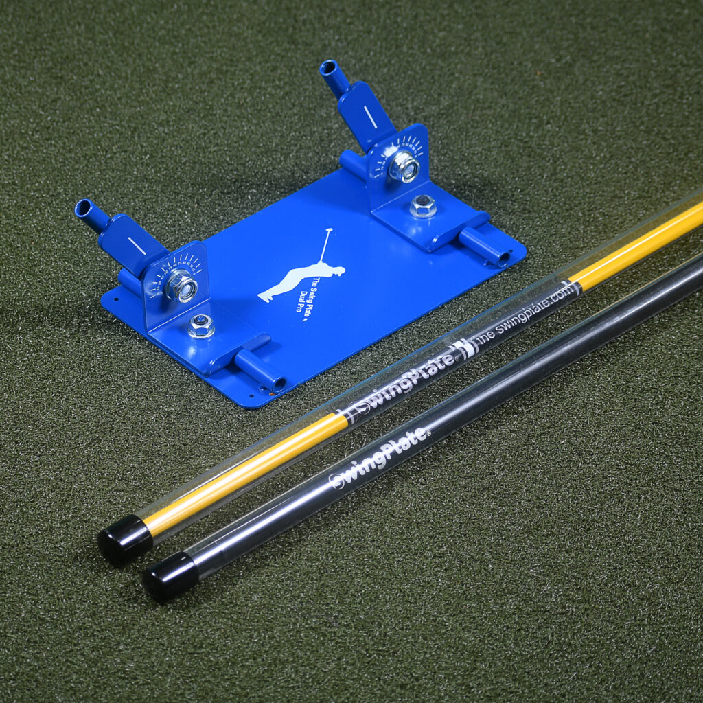 Swing Plate Dual Pro Bundle | Golf Swing Alignment Stick Aid