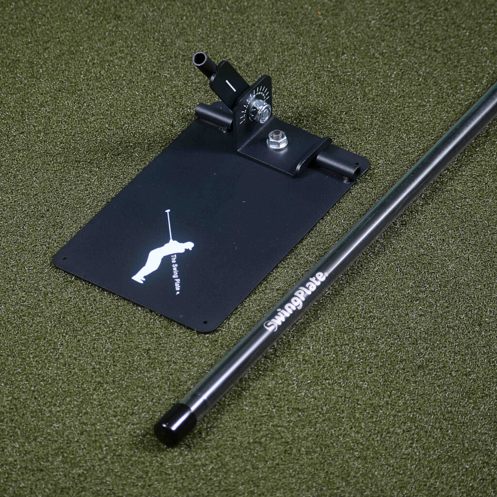 The Swing Plate with Extension Pole | Golf Swing Trainer